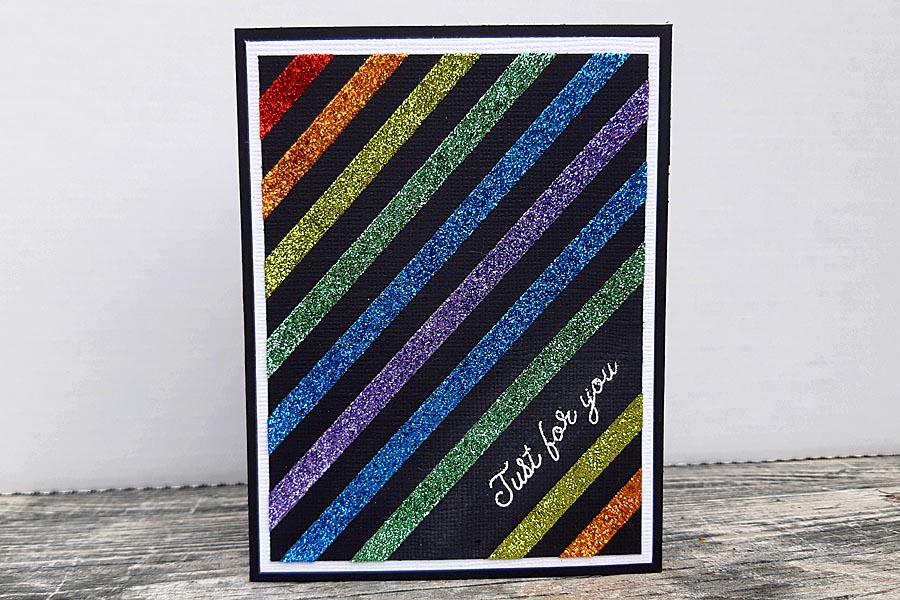 Glitter Rainbow – Moons and Stars Art